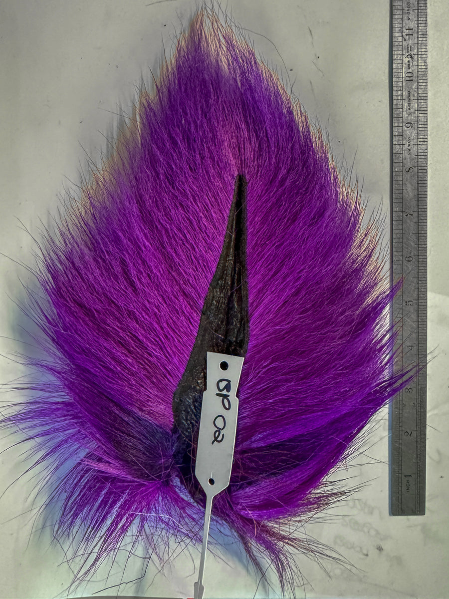 Bright Purple Bucktail – Beast Brushes Inc