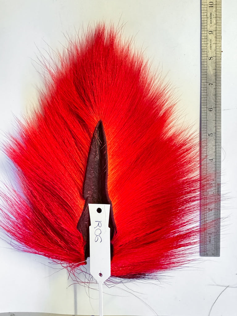 Red Bucktail – Beast Brushes Inc