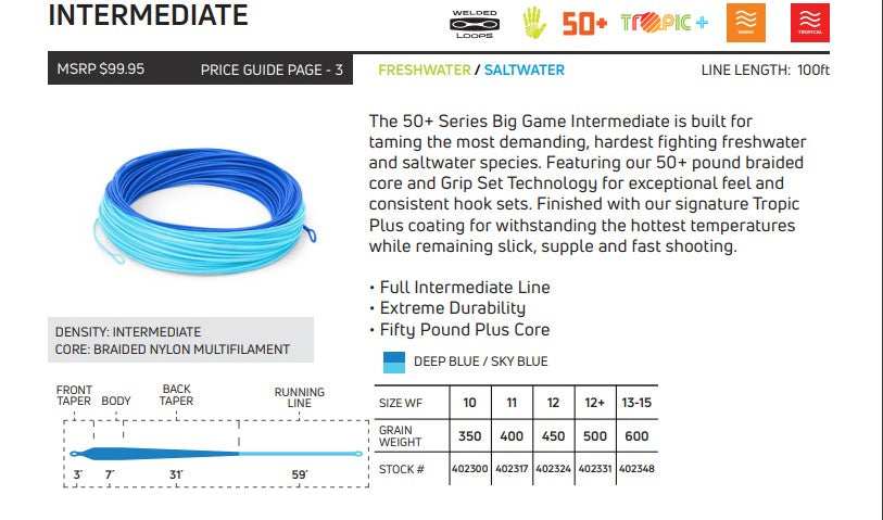 Cortland 50 plus Intermediate – Beast Brushes Inc