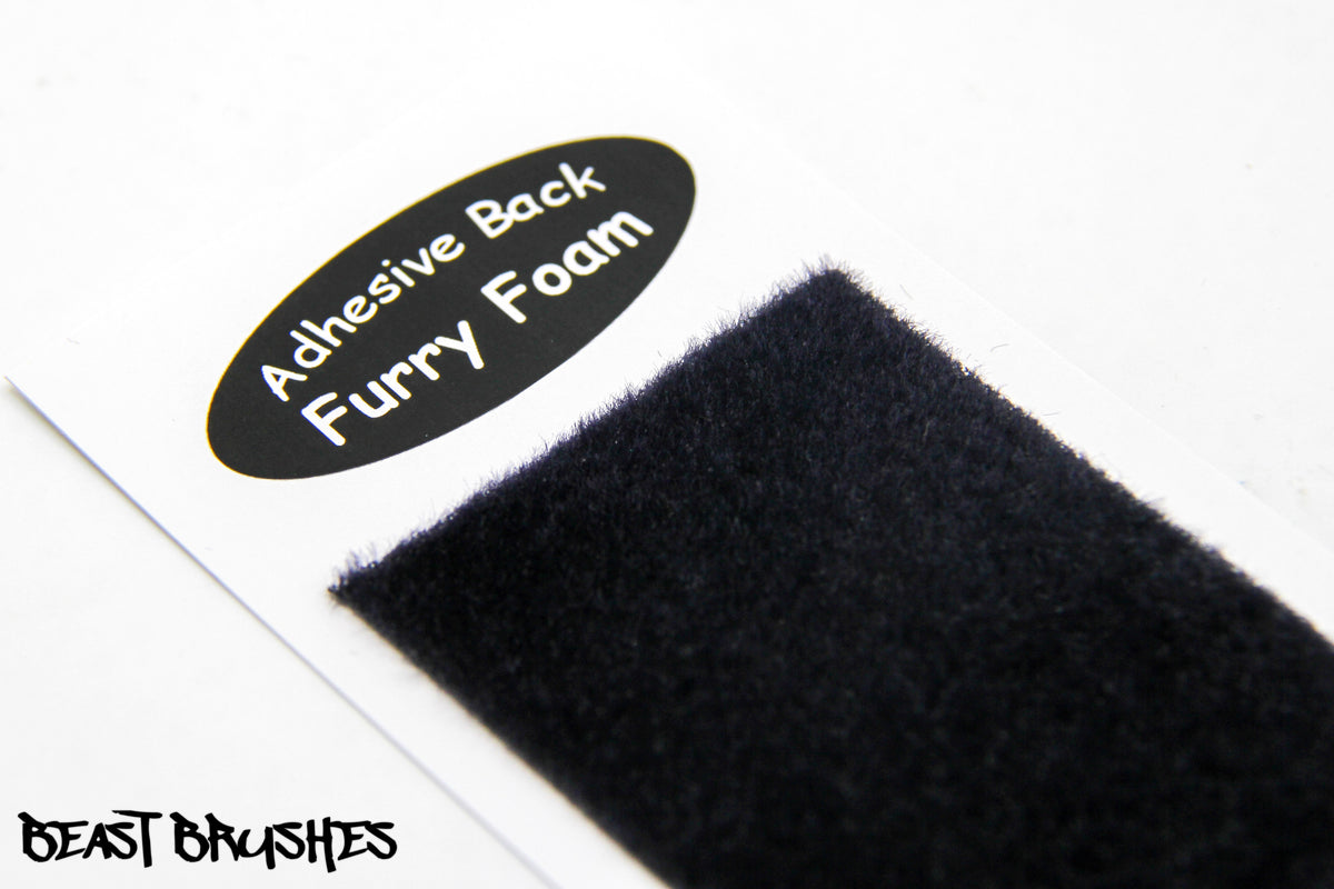 Adhesive Backed Furry Foam – Beast Brushes Inc
