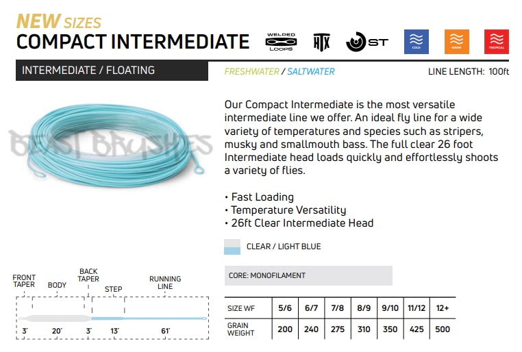 Cortland Compact Intermediate – Beast Brushes Inc