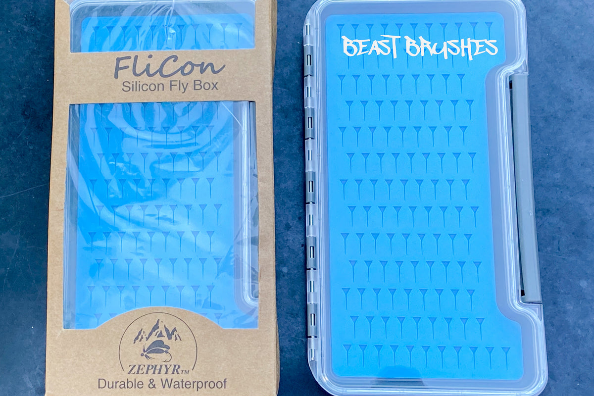 FliCon Medium Silicone Fly Box – Beast Brushes Inc