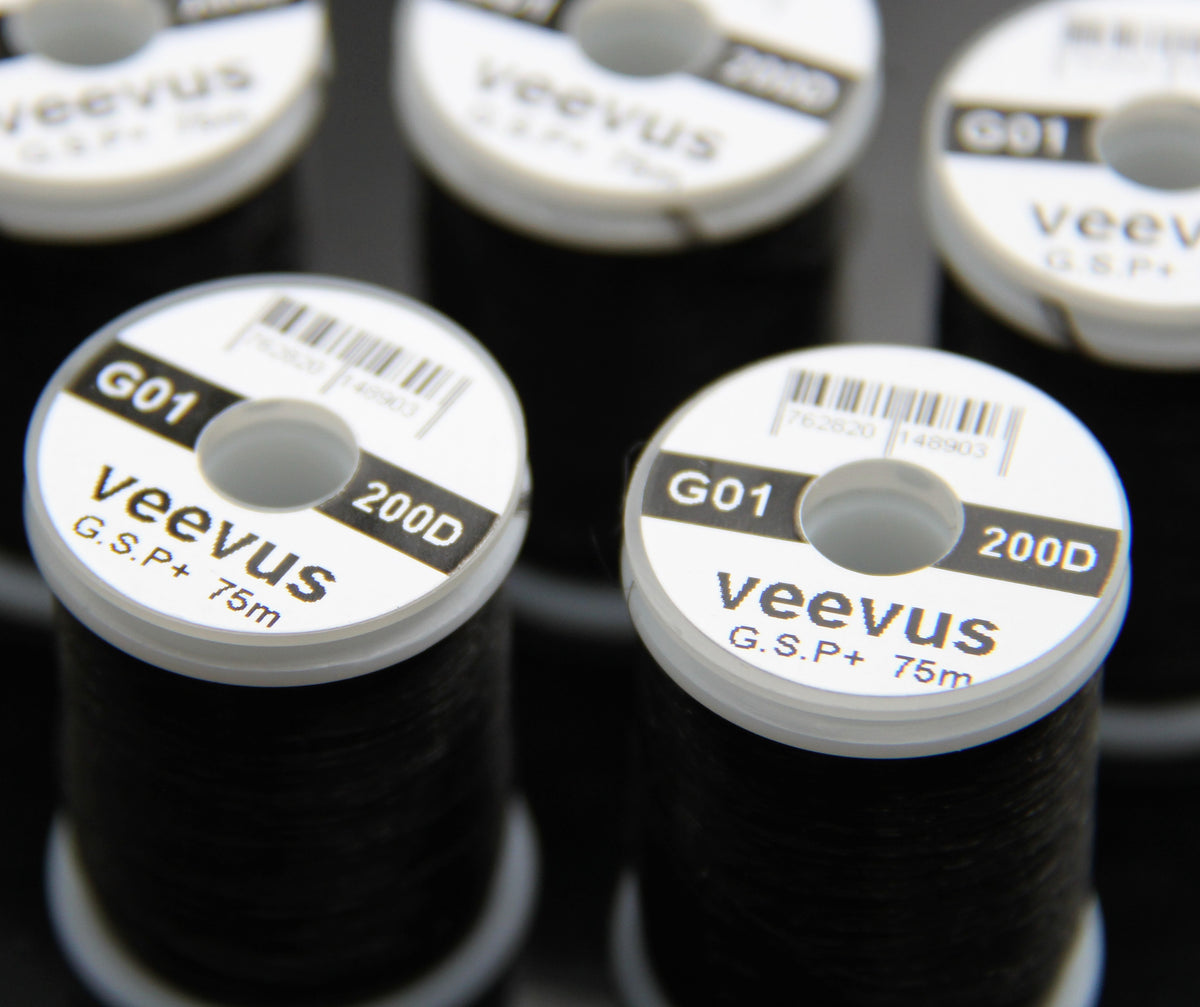 Veevus 200 Denier Thread Black – Beast Brushes Inc