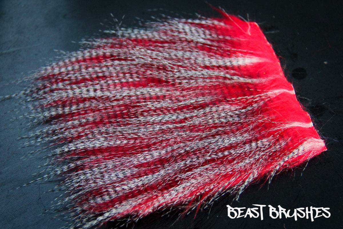 Grizzly Barred Craft Fur - Short – Beast Brushes Inc