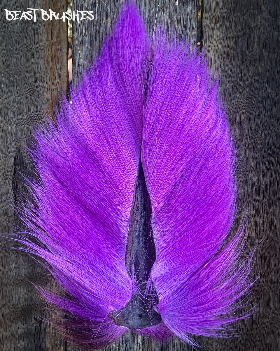 Bright Purple Bucktail – Beast Brushes Inc