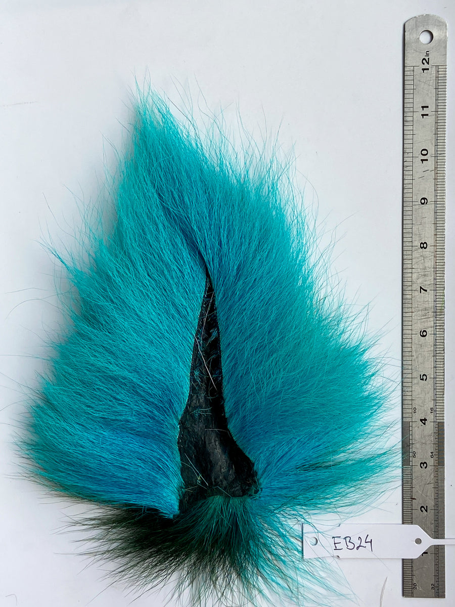 Turquoise Bucktail – Beast Brushes Inc